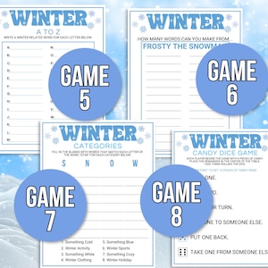 Winter Games, Winter Party Games, Winter Office Party Games, Winter ...