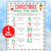 Roll the Dice Holiday Gift Exchange Games, Fun Christmas Games ...