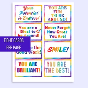Kindness Cards, 80 Encouragement Cards, Compliment Cards, Acts of ...