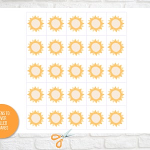 Summer Bingo, 30 Unique Printable Summer Bingo Cards, Summer Game ...