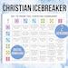 Christian Icebreaker, Christian Conversation Starters, Bible Games ...