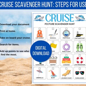 Cruise Scavenger Hunts, Cruise Games, Cruise Ship Games, Cruise ...
