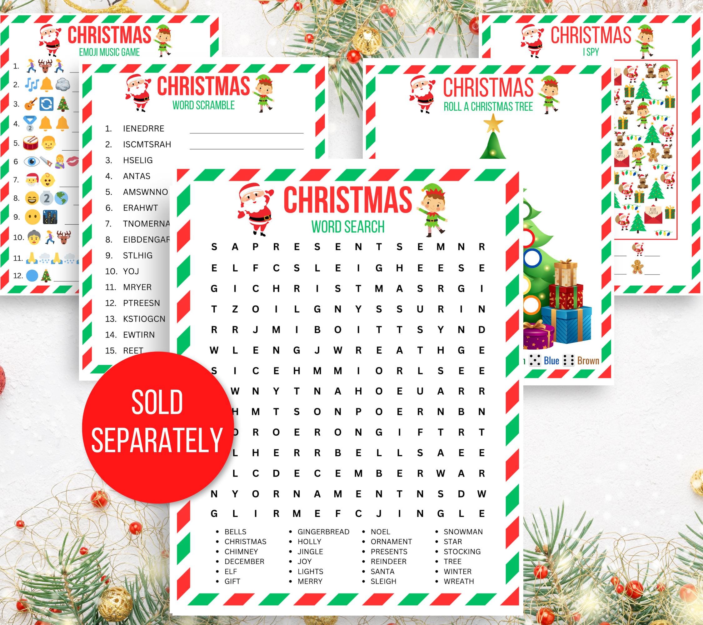 Christmas Carol Bingo, 50 Printable Christmas Carol Bingo Cards ...