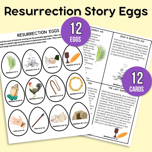 Resurrection Eggs - Etsy
