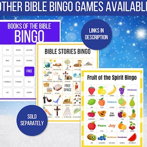 Nativity Bingo, 50 Nativity Bingo Cards, Christmas Bingo, Christmas ...