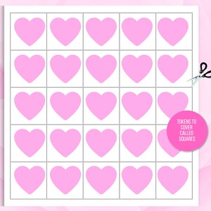 Valentine's Day Bingo, 30 Valentines Day Bingo Game Cards, Valentines ...