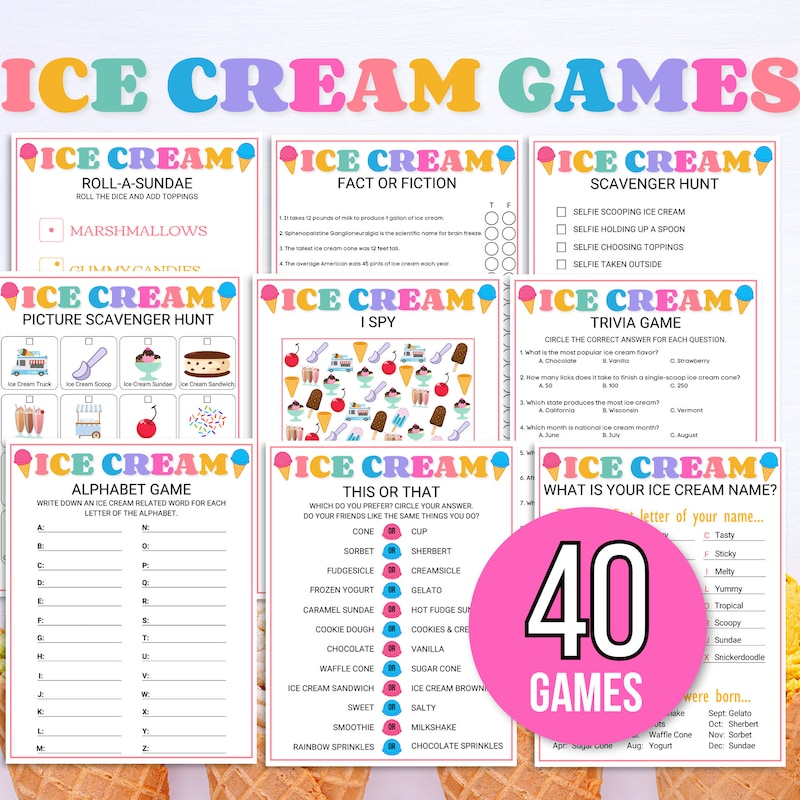 Ice Cream Social - Etsy