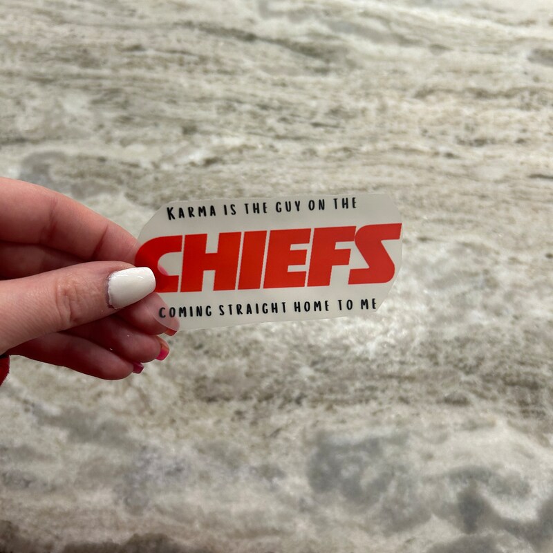 Chiefs Stickers - Etsy