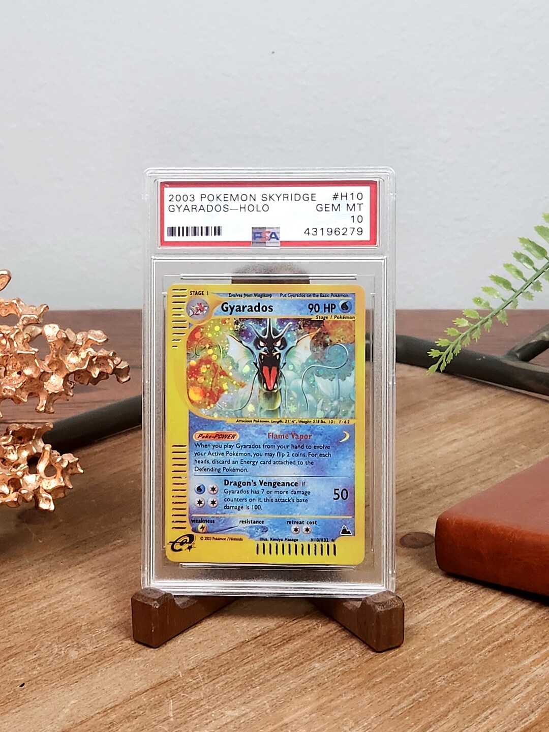 GYARADOS SKYRIDGE rare Holographic Proxy Card Handmade Replica ...