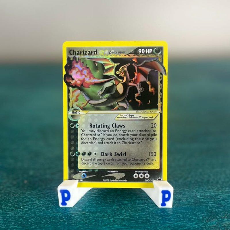 Gold Charizard Cards - Etsy