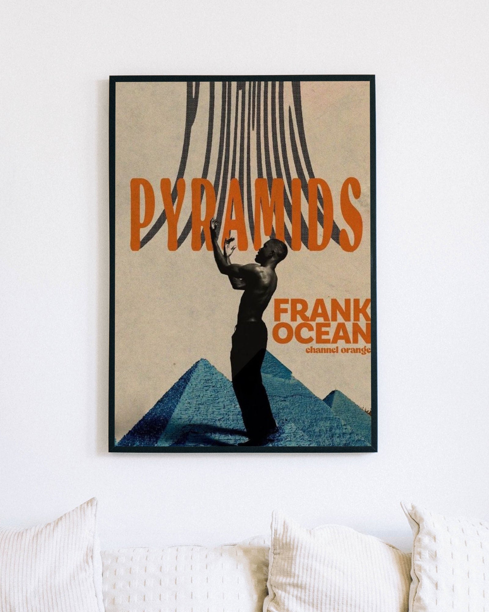 Frank Ocean Poster, Pyramids, Channel Orange Album Poster, Frank Ocean ...
