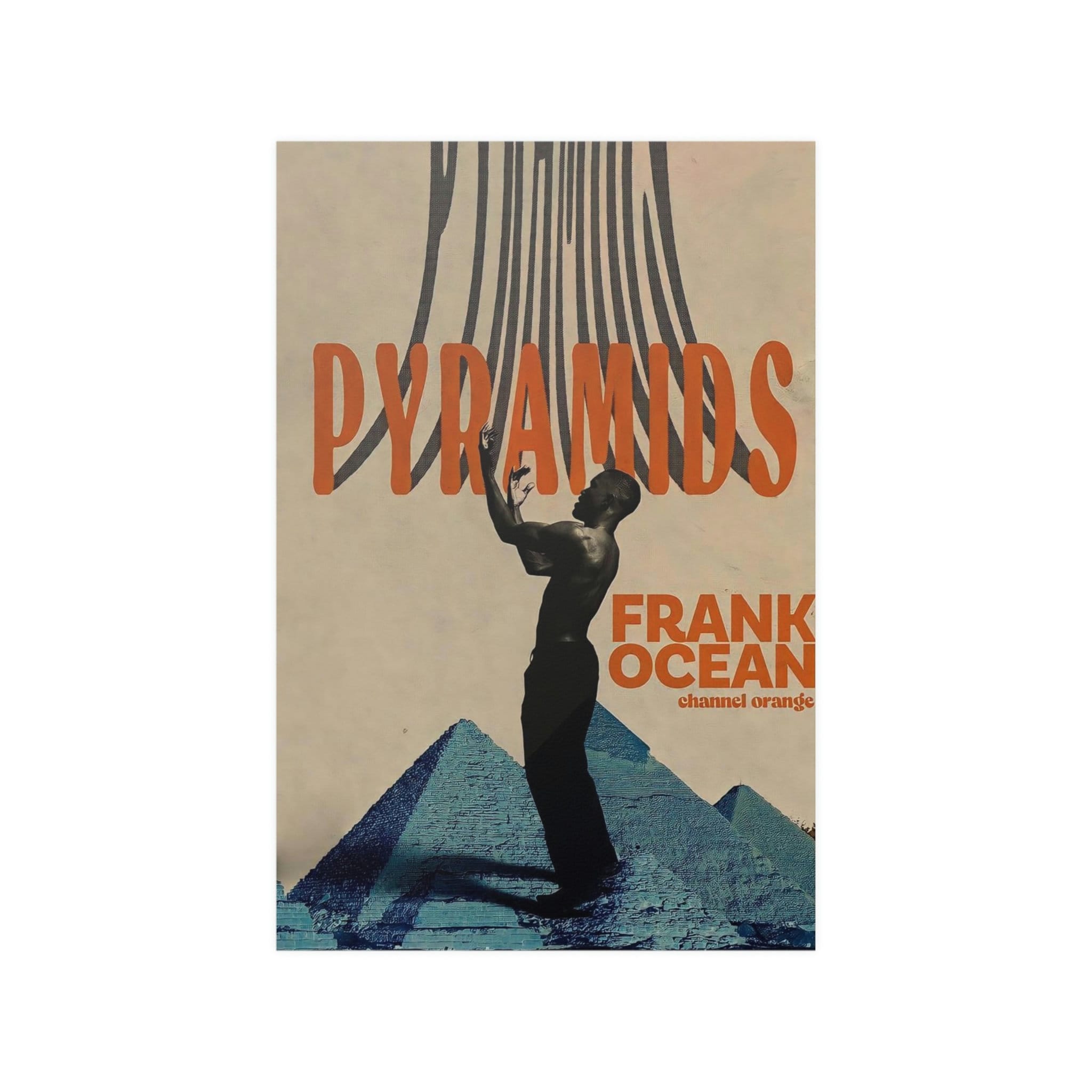 Frank Ocean Poster, Pyramids, Channel Orange Album Poster, Frank Ocean ...
