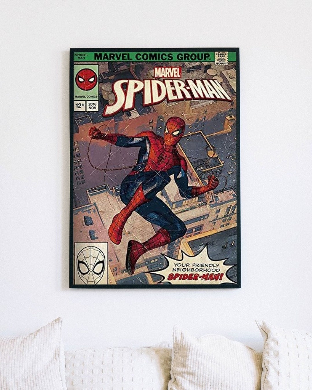 Spider-man Poster, Spider-man, Comic Book Poster, Comic, Wall Decor ...