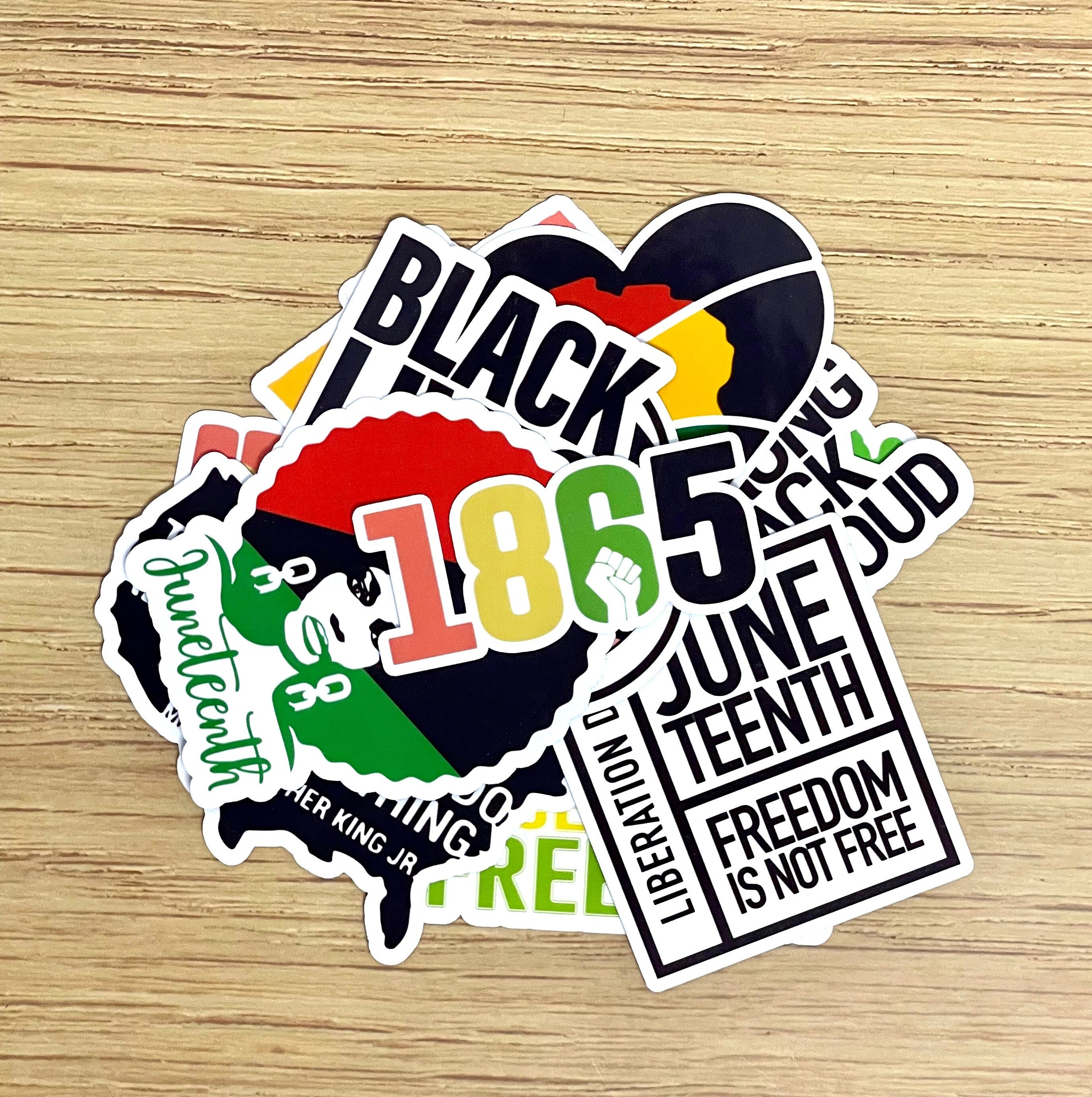Juneteenth Sticker Pack 12 Stickers African American History, BLM Month ...