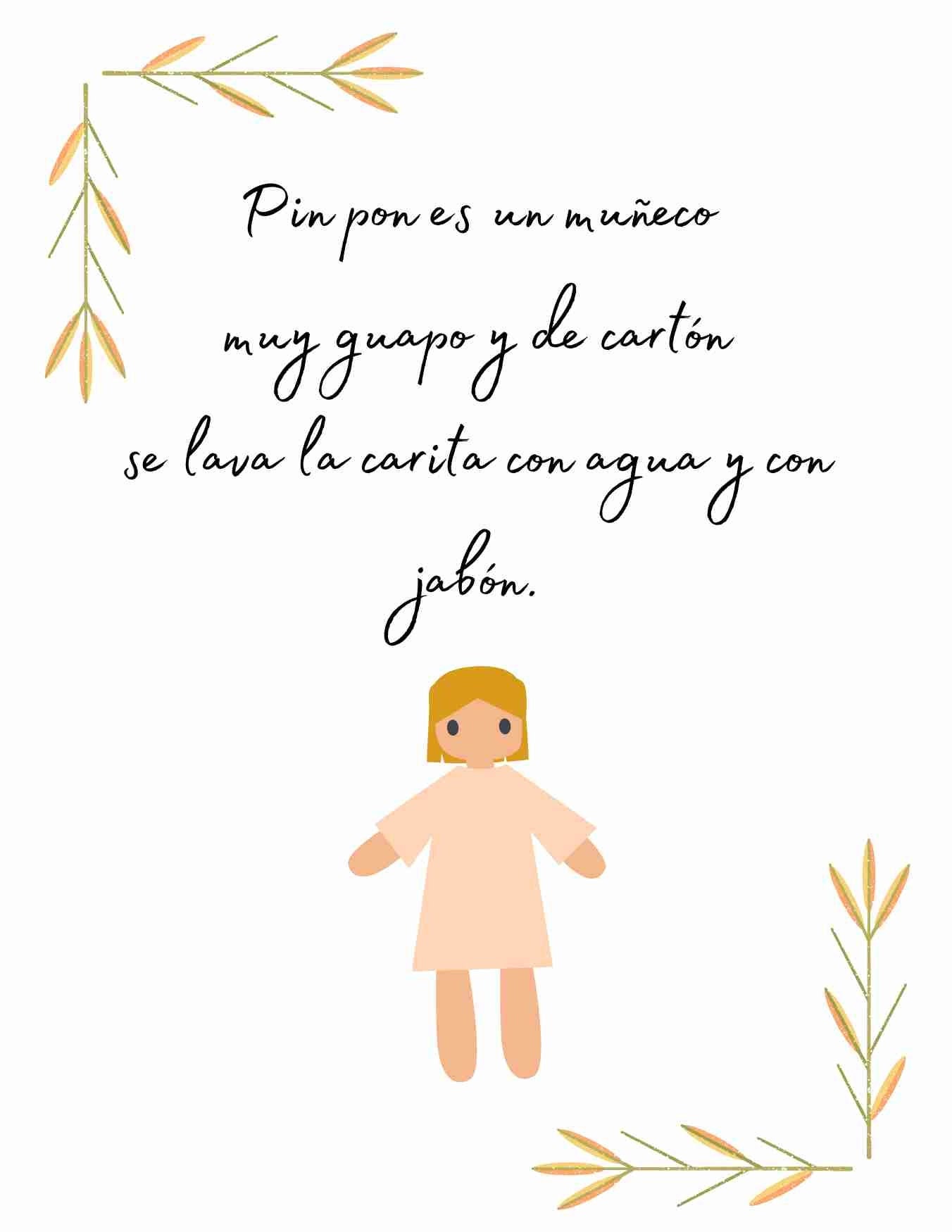 Pin Pon Nursery Rhyme Digital Art - Etsy