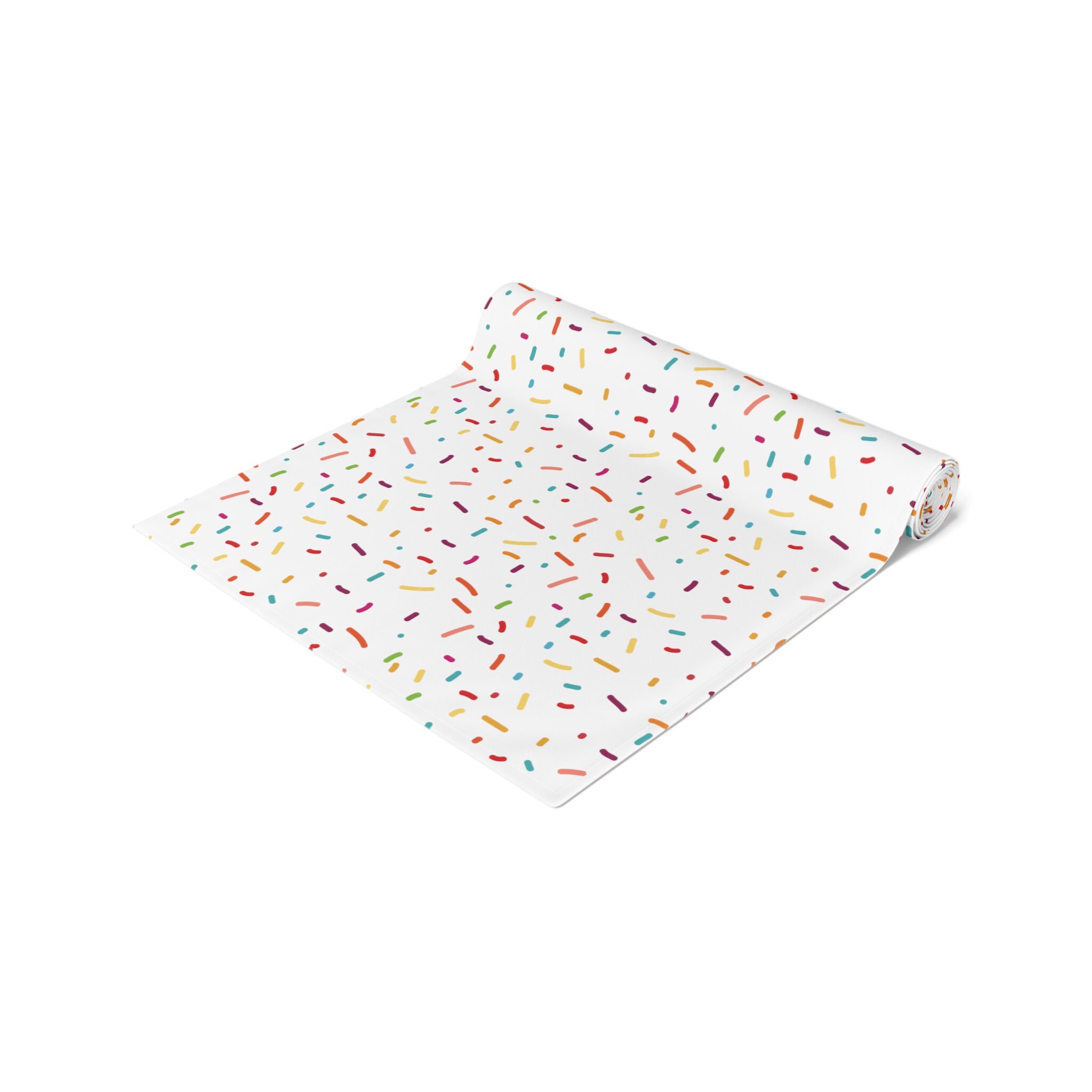 Ice Cream Sprinkles Table Runner for Ice Cream Party Decorations Kids ...