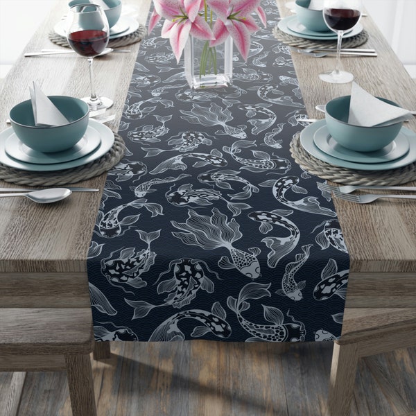 Asian Table Runner - Etsy