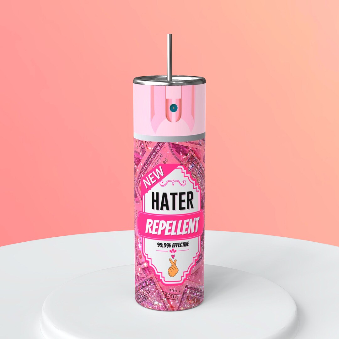 HATER Repellent 20oz Tumbler, Spray Bottle, Stay Away, Blow Me, Haters ...