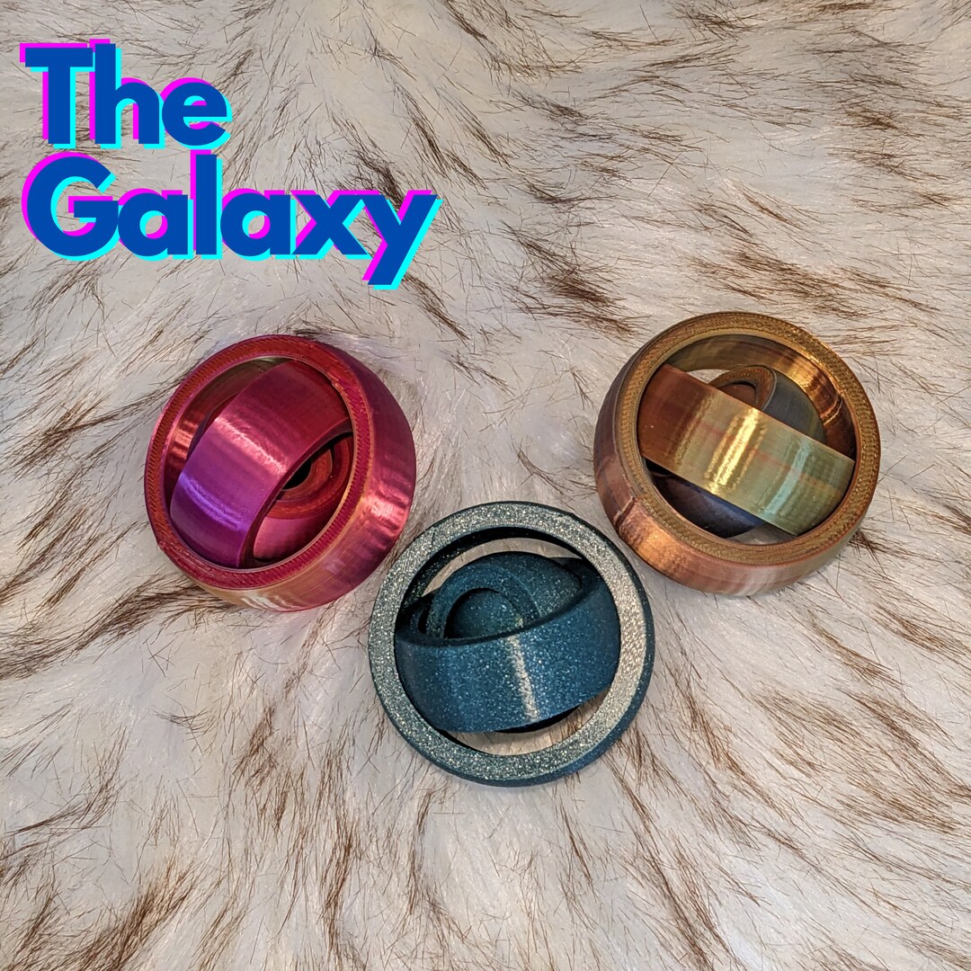 The Galaxy Fidget Spinner - Ring Fidget Spinner, EDC Gear, Spinner ...