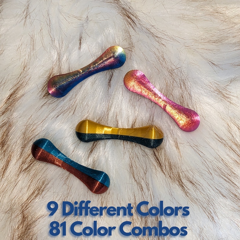 Knucklebone Fidget Toy - Knuckle Roller EDC Gear, Stim Toy, Fidget ...