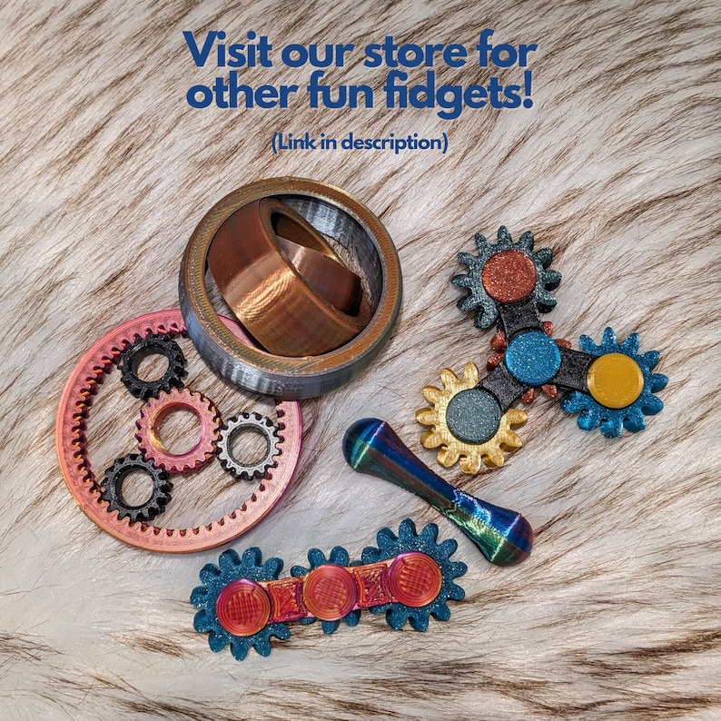 Knucklebone Fidget Toy - Knuckle Roller EDC Gear, Stim Toy, Fidget ...