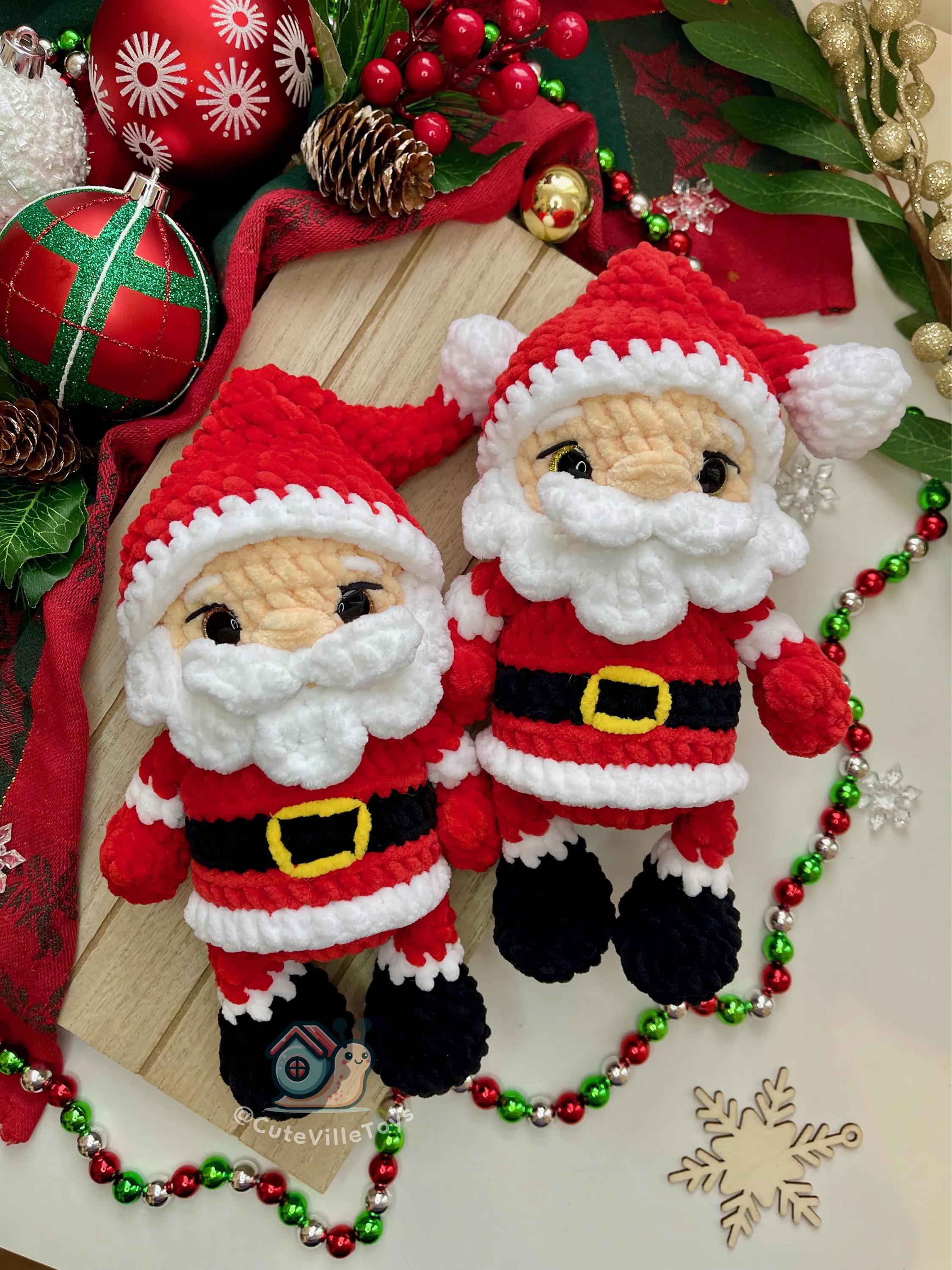 Santa Crochet Pattern: Easy Amigurumi Christmas Toy (PDF in English) - Etsy