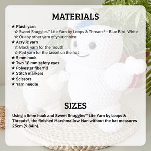 Marshmallow Man Crochet Pattern: Stay Mini Puft Ghostbusters Amigurumi ...