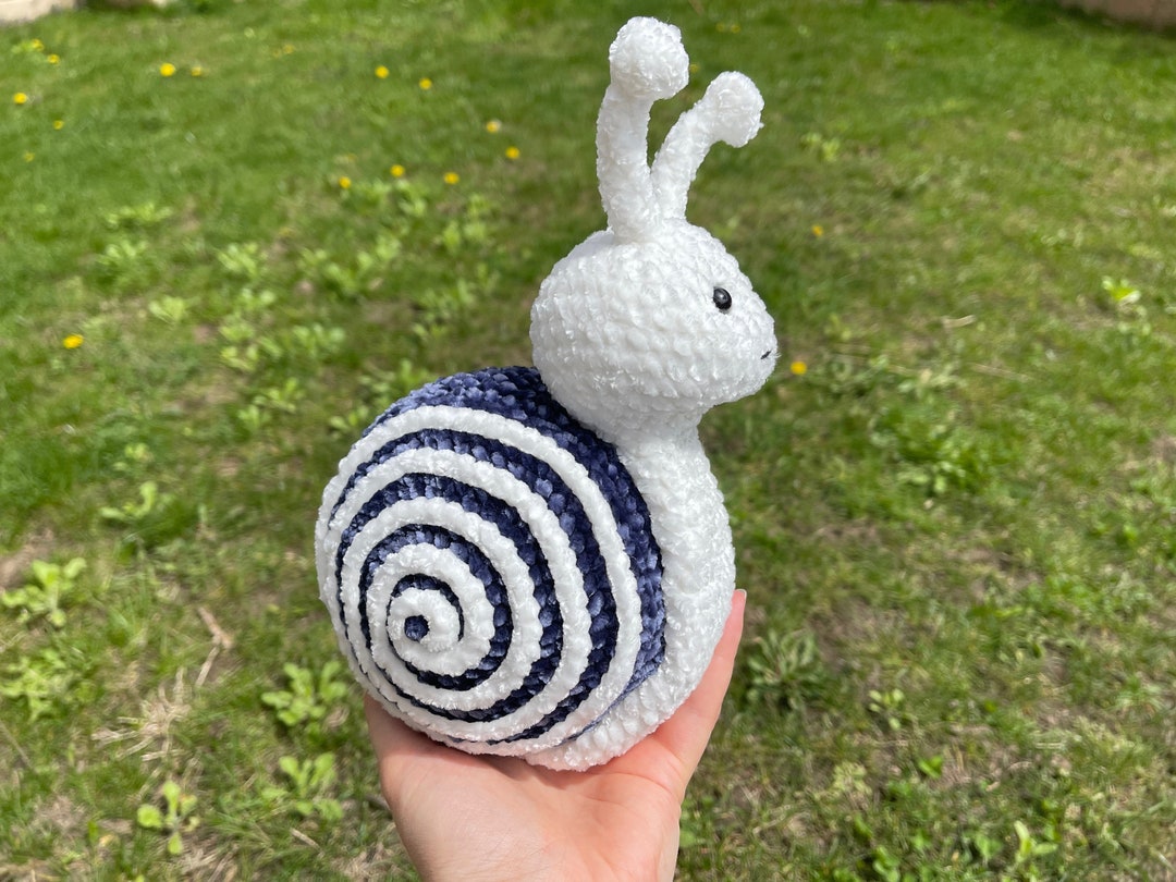 Finished Snail Crochet Snail Toys for Kids Soft Toys Gift Ideas ...