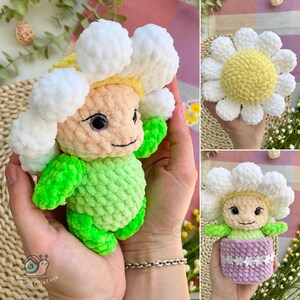 Bloom Babies Crochet Pattern Bundle: Amigurumi Flower Doll Set (PDF in ...