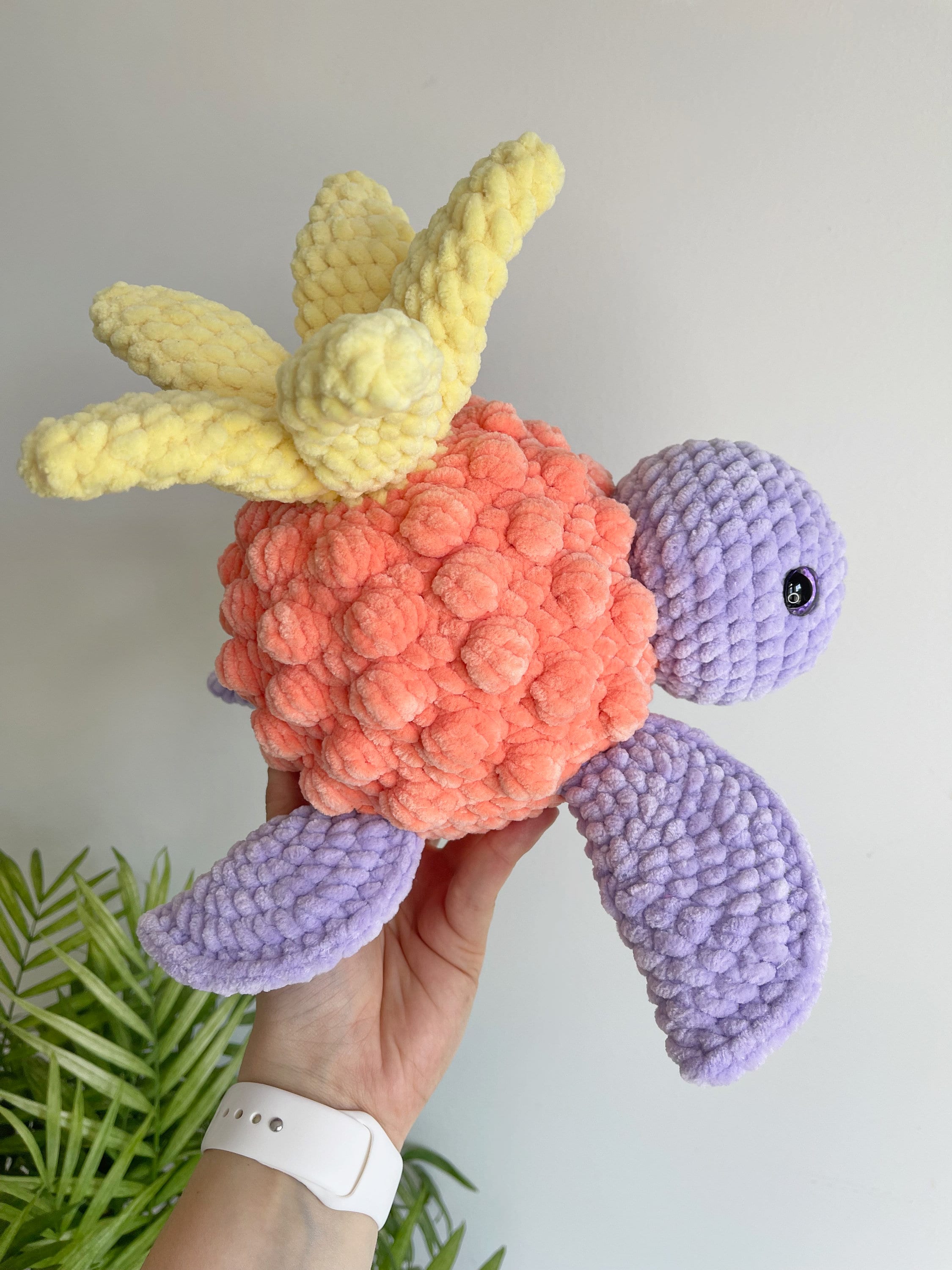 Pineapple Turtle Crochet Pattern: Amigurumi Tutorial (PDF Pattern) - Etsy
