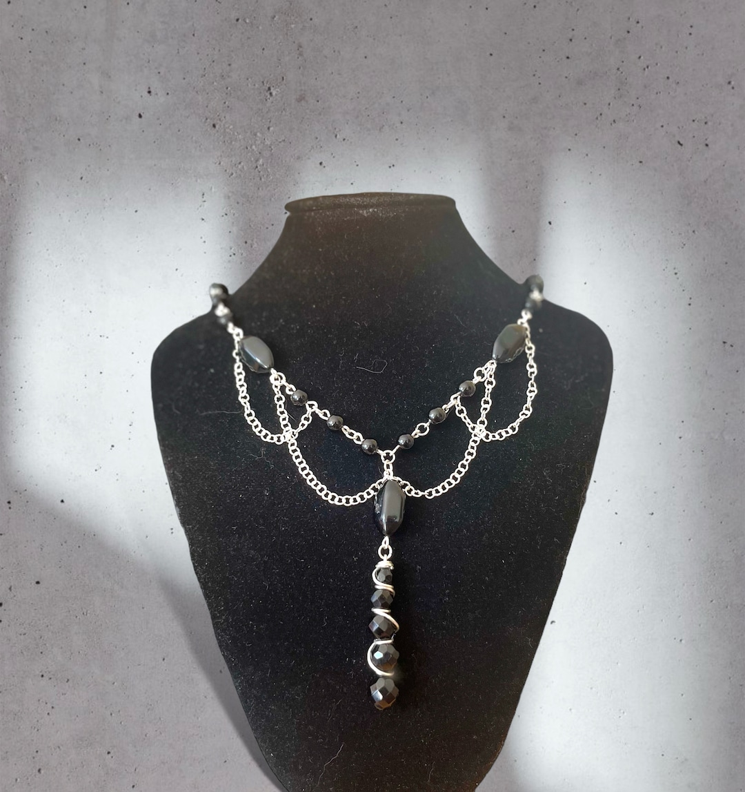 Gothic Chain Necklace - Etsy