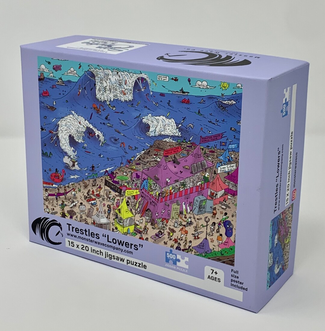Surf Break Lower Trestles Jigsaw Puzzle - Etsy
