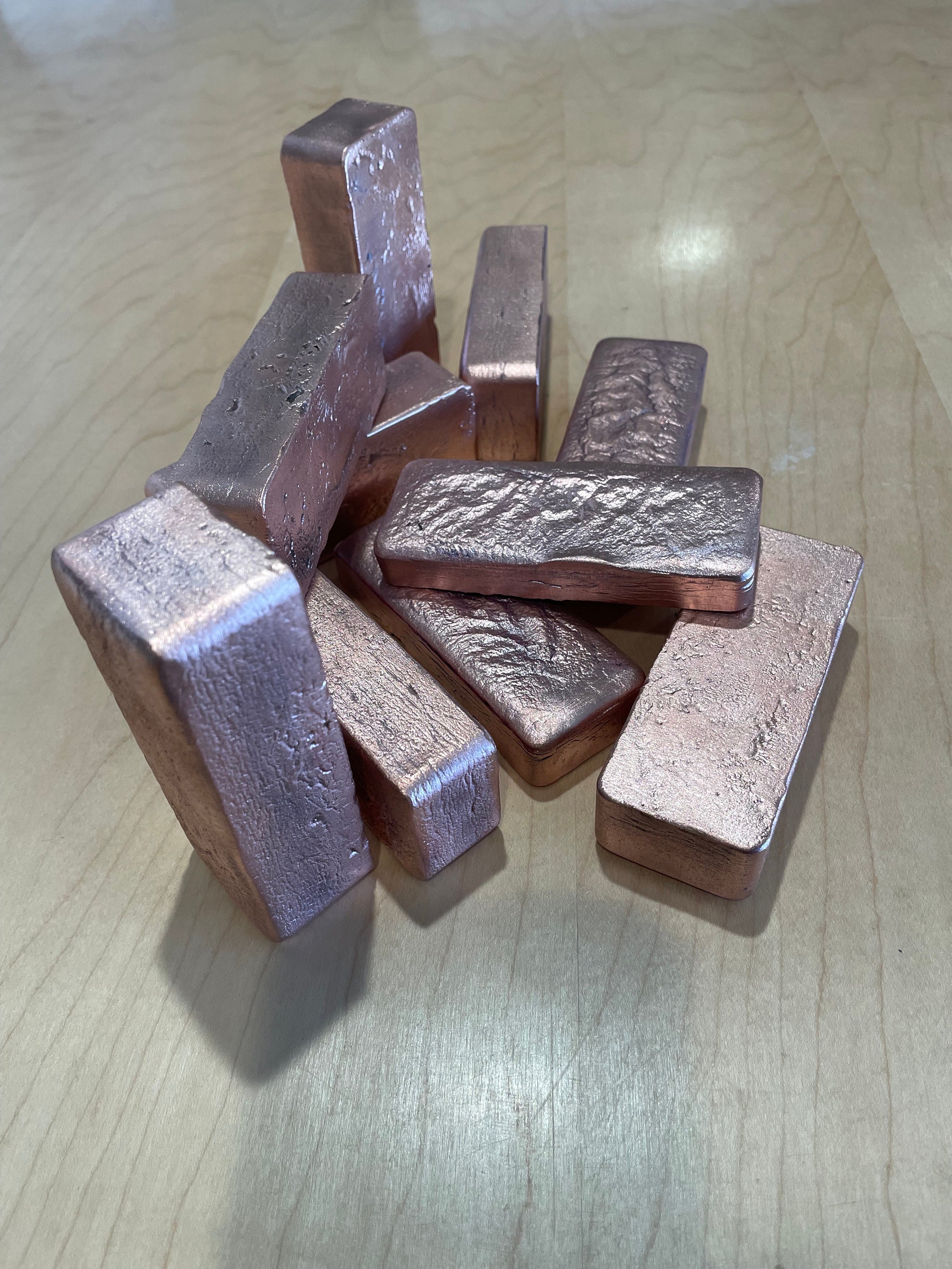 5+ Pounds, Copper Bullion, Bars, Bricks. .999 CU - Etsy