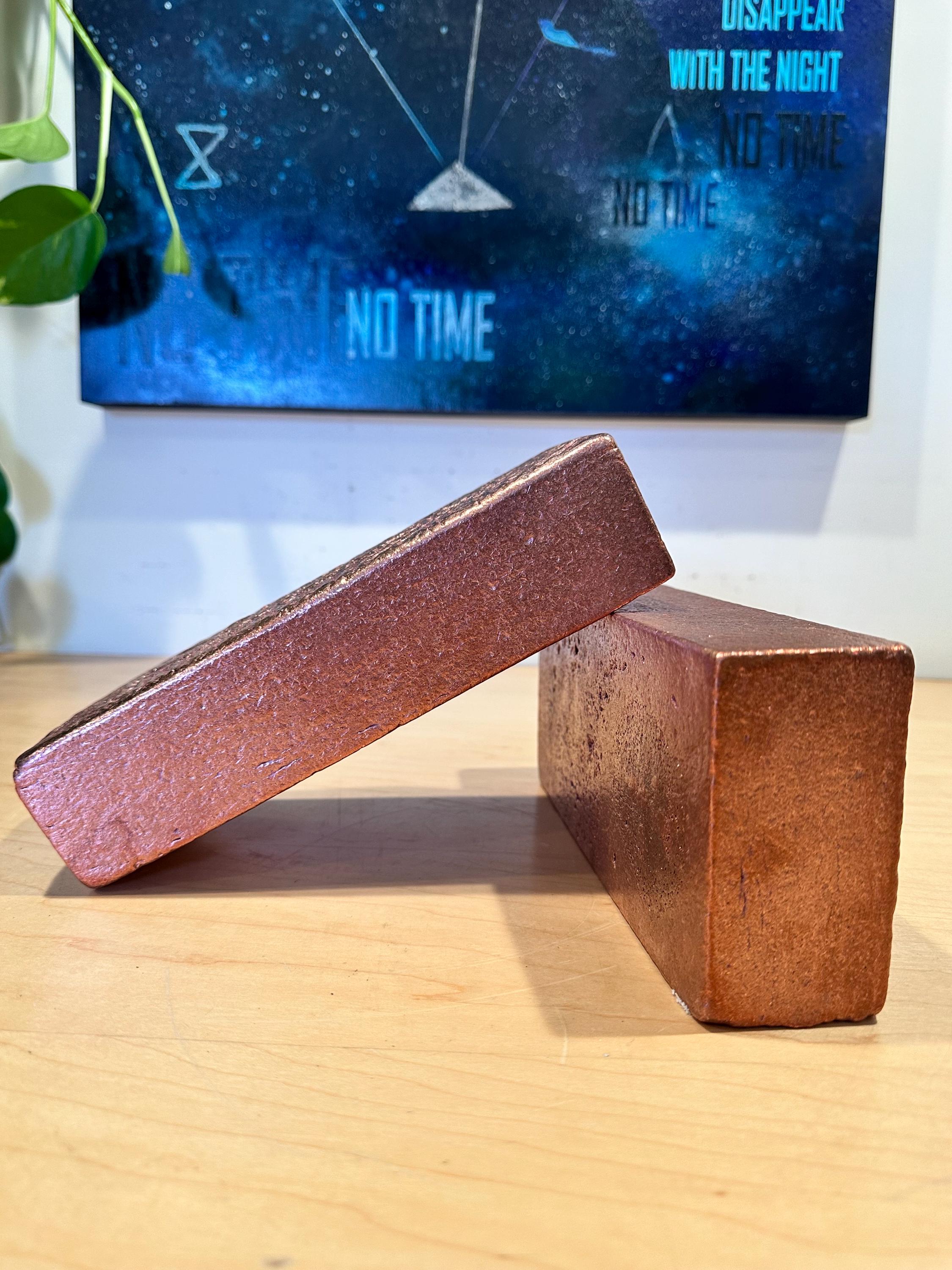 20lb Pound Single Bar, Copper Bullion, Bars, Bricks. .999 CU - Etsy