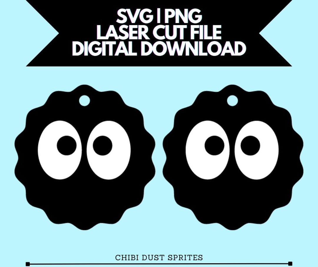 Chibi Dust Sprite SVG & PNG | Digital File Only! for Laser Cutting and ...