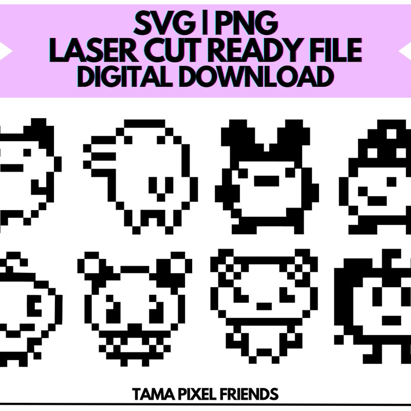 Tamagotchi Pixel Art - Etsy