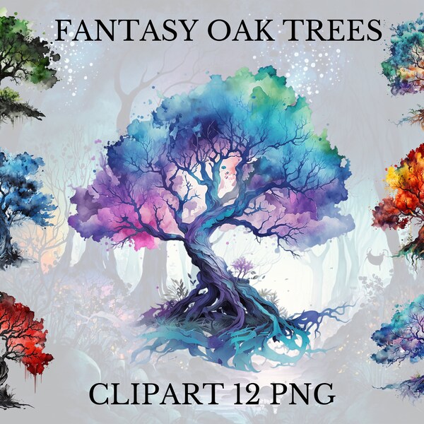 Magic Tree Art - Etsy