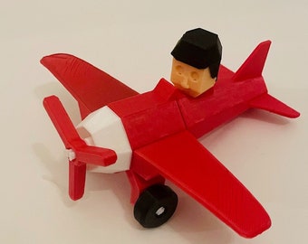 3d Printed Pilot Figures - Etsy