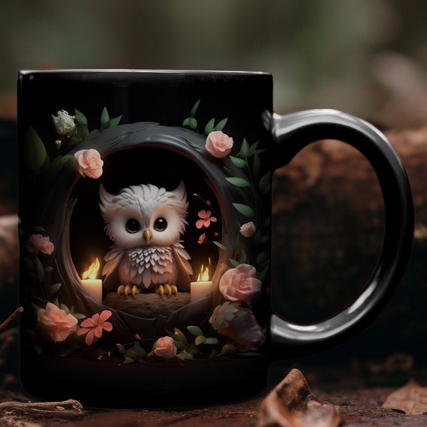 Owl Mug - Etsy
