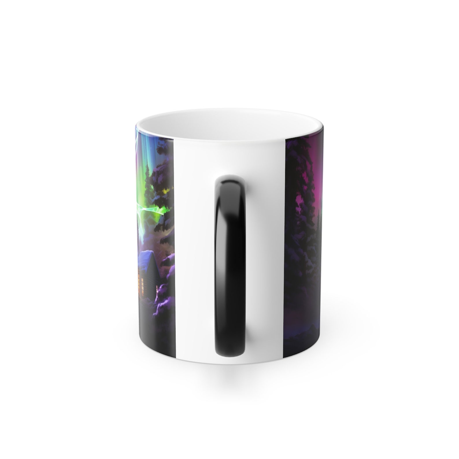 Northern Lights Mug, Aurora Borealis, Heat Sensitive, Magic Mug, Color ...