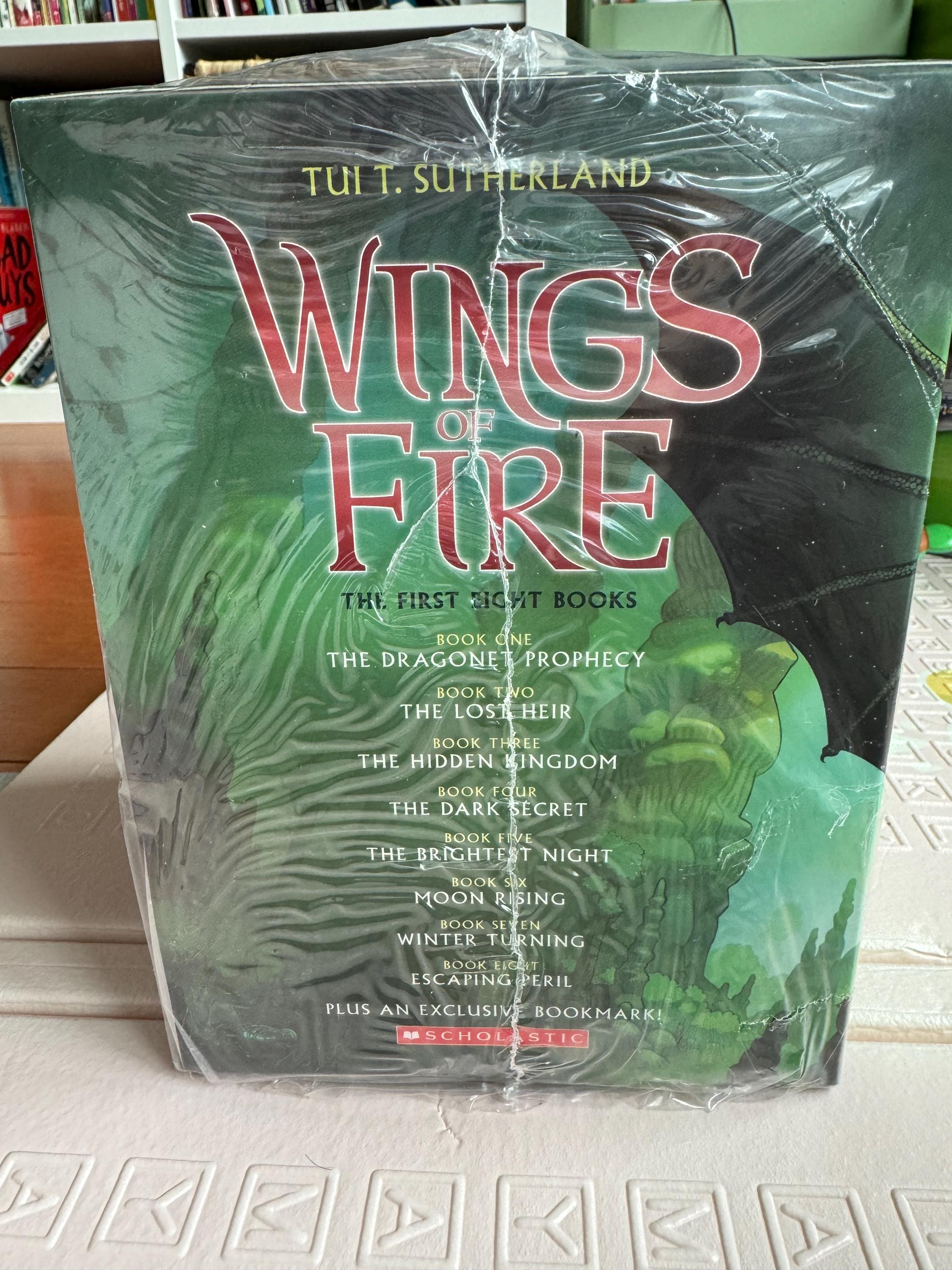 Wings of Fire the First Eight Books Paperback Box Set 1-8 - Etsy