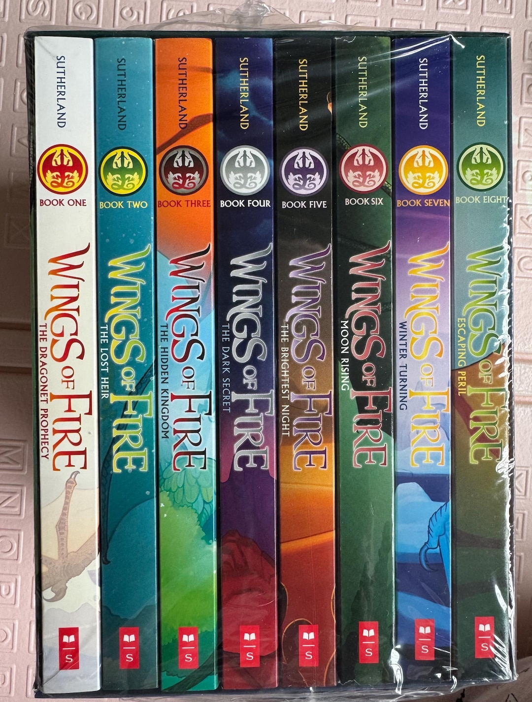 Wings of Fire the First Eight Books Paperback Box Set 1-8 - Etsy