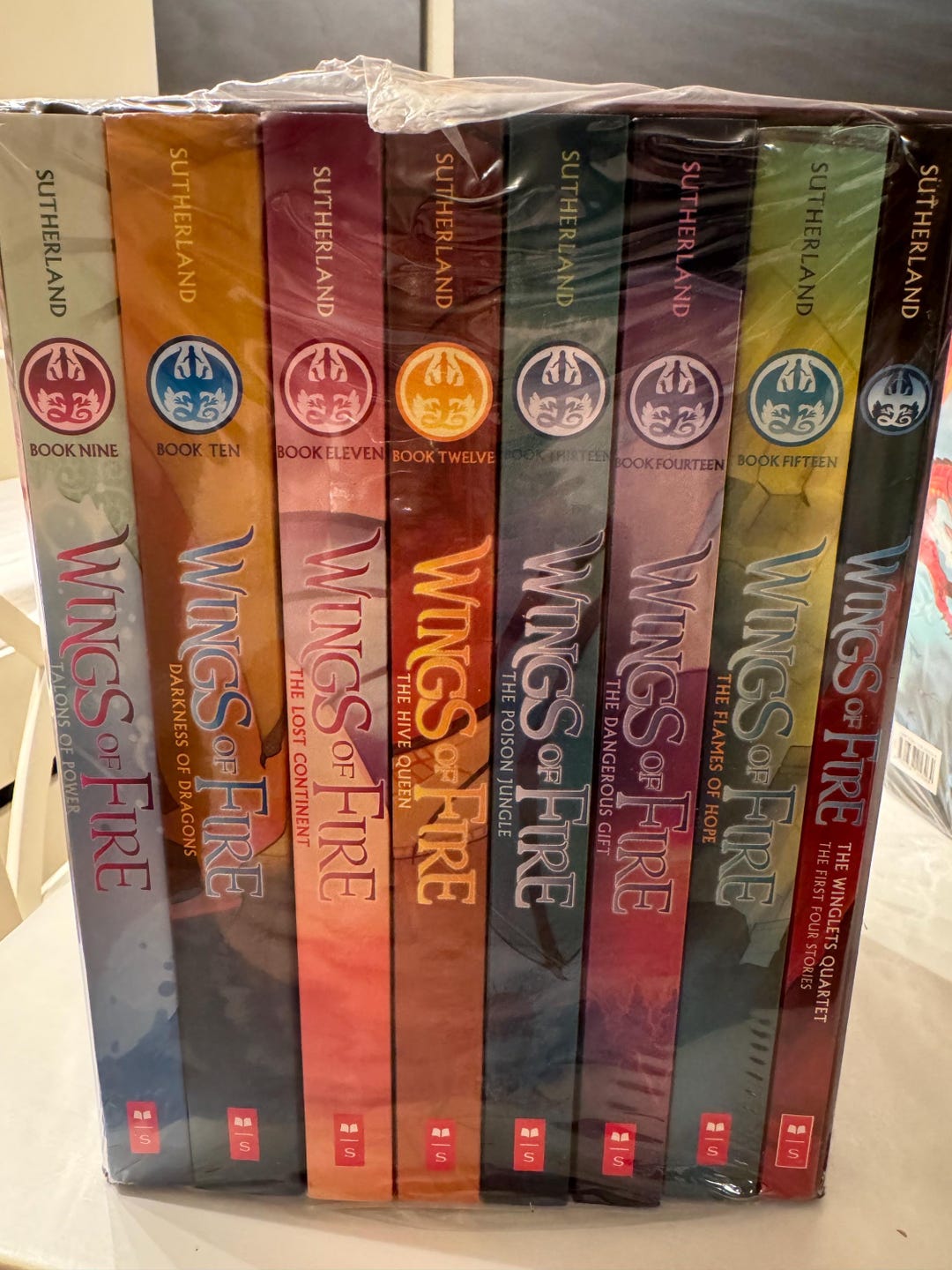 Wings of Fire: 8 Book Box Set 9-15 the Winglets Quartet Tui T ...