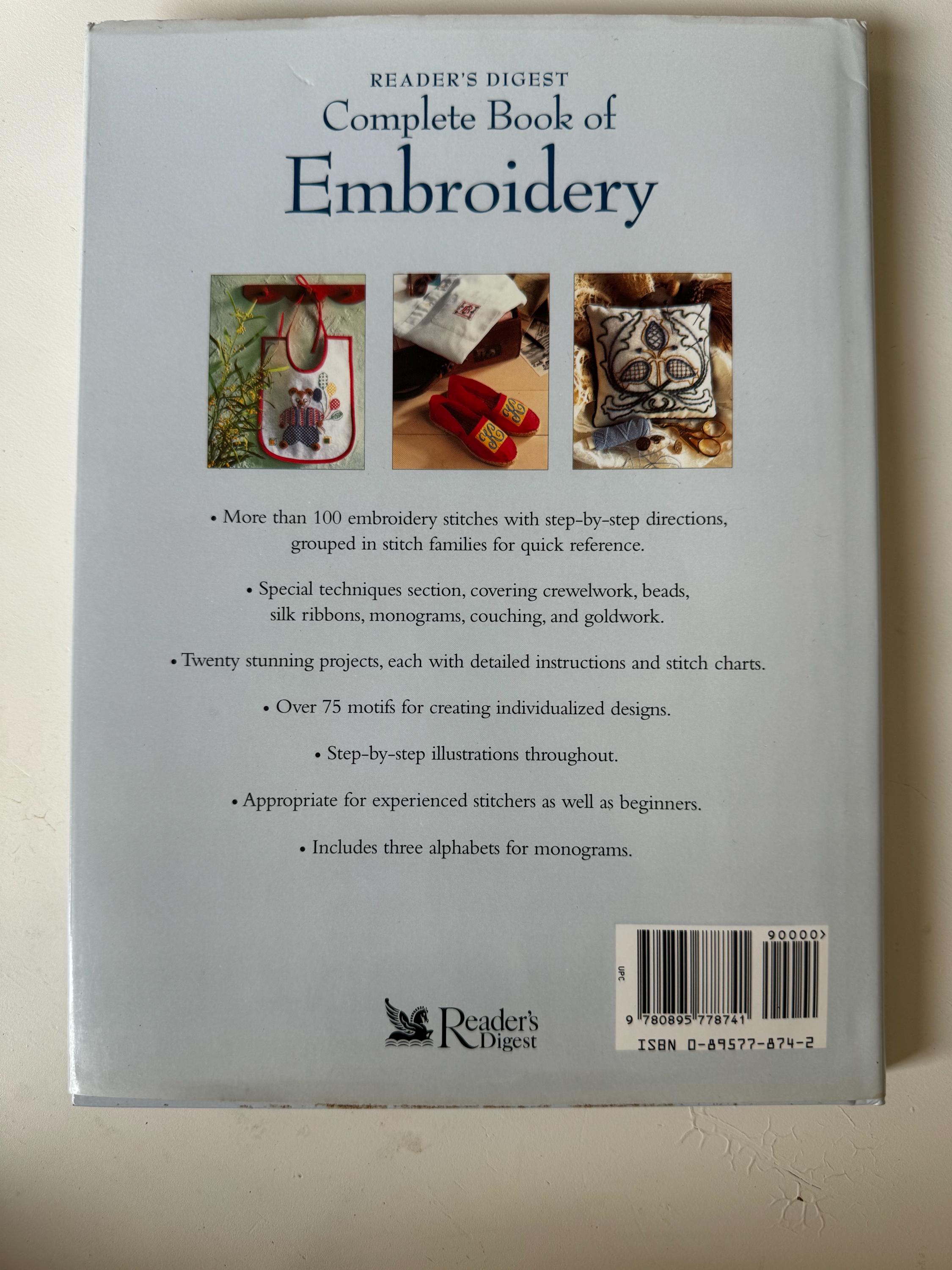 Complete Books of Embroidery - Etsy