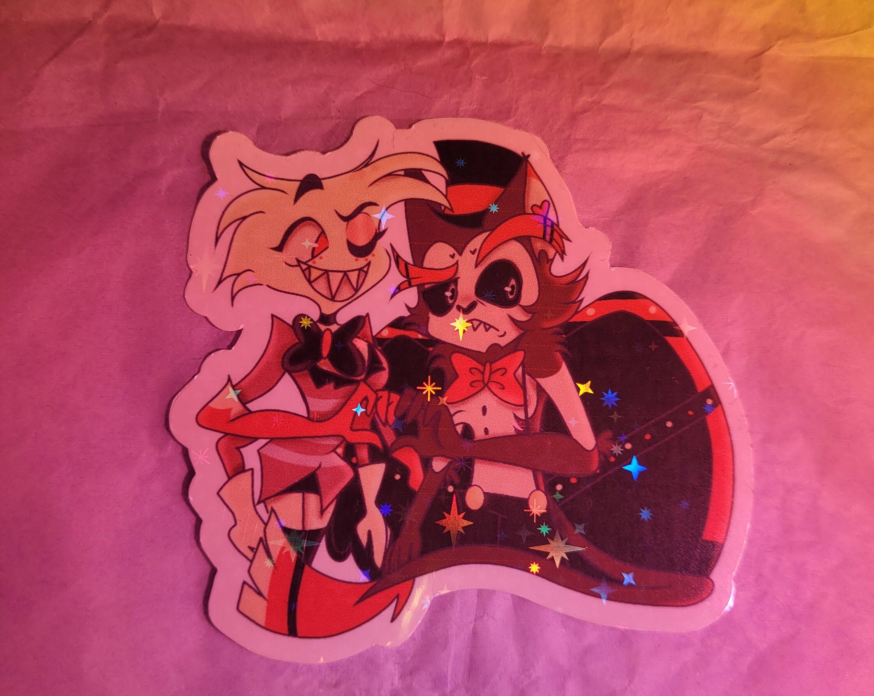 Huskerdust Sticker Hazbin Hotel - Etsy