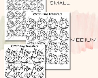 Fire Badge Transfer Sheet Digital Download - Etsy