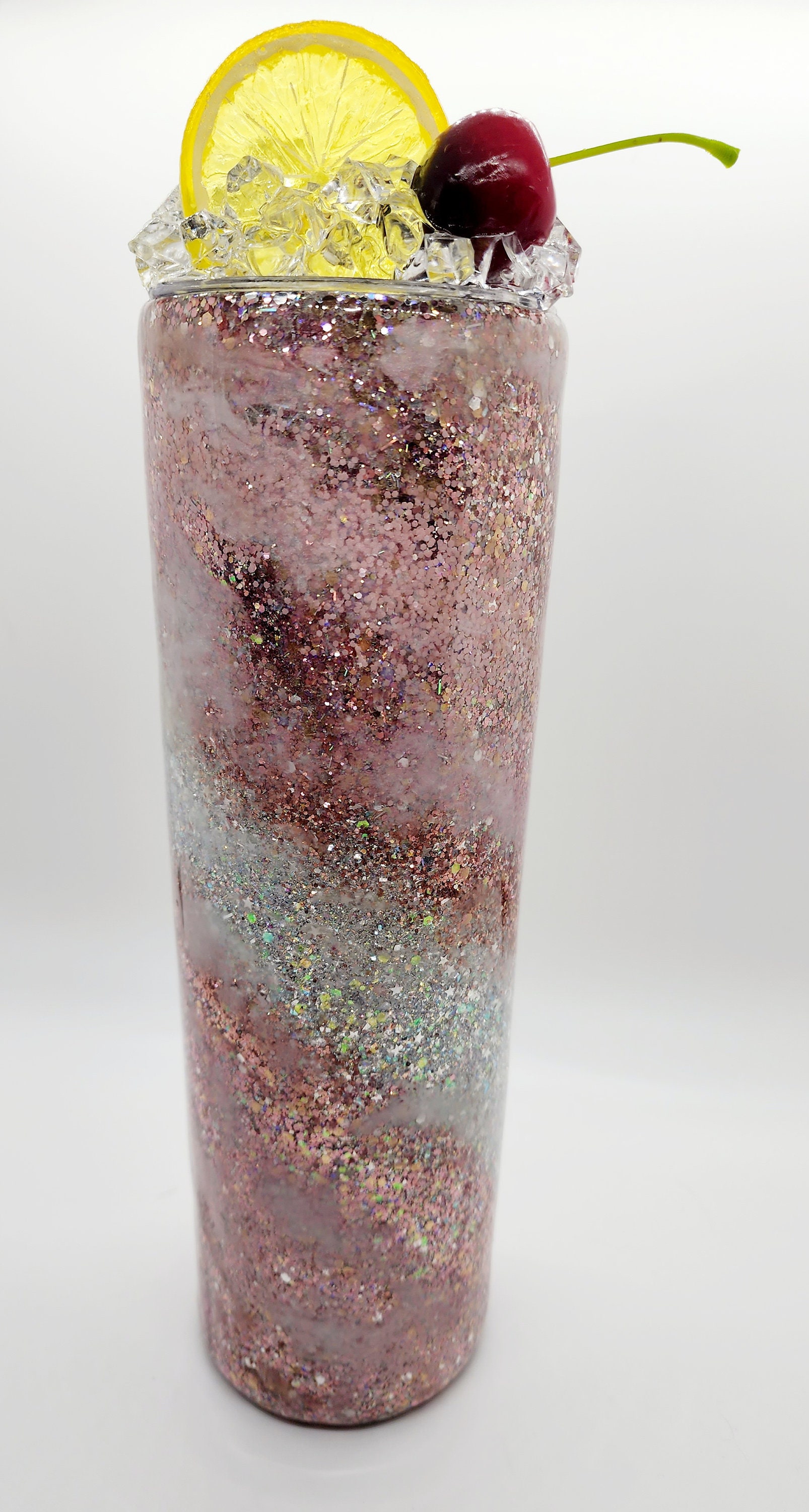 Rose Pink Milky Way Tumbler 3D Tumbler Marbletumbler 30 Oz Skinny ...