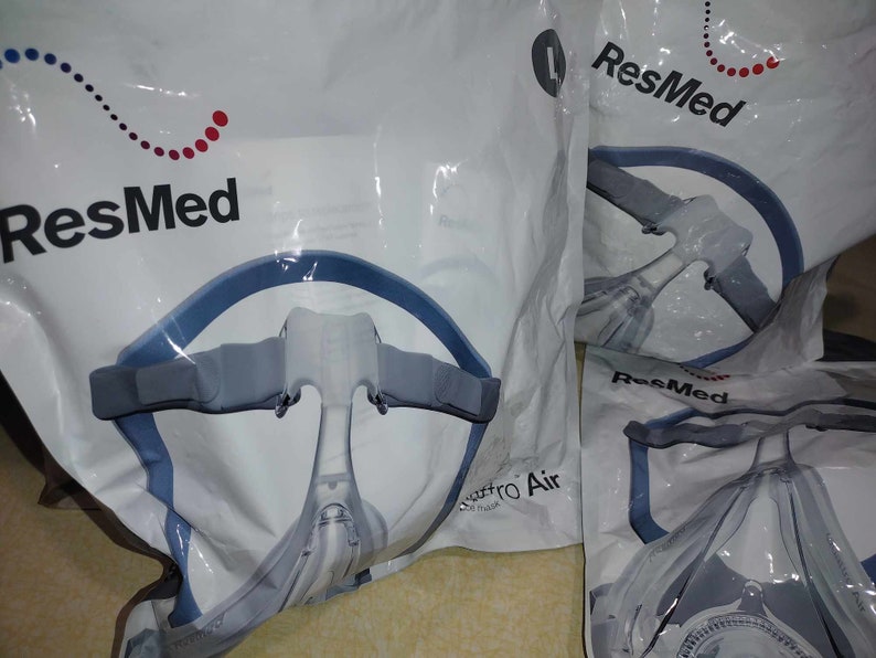 Resmed 62703 Quattro Air Large Full Face Mask With Headgear - Etsy