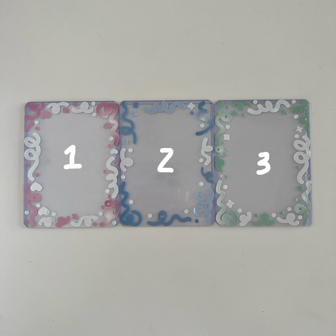 Deco Toploader Confetti Kpop Toploaders Premade Sticker Top - Etsy