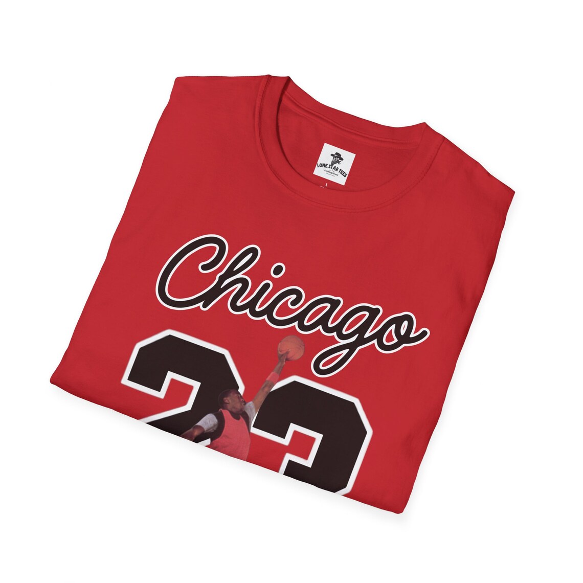 Michael Jordan Chicago 23 Softstyle T-shirt. - Etsy